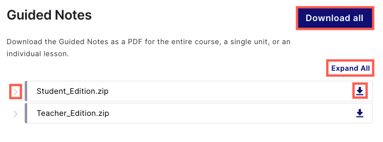 EdgeEX — Accessing Guided Notes – Edgenuity EdgeEX — Accessing Guided Notes – Edgenuity