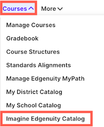 EdgeEX — Imagine Edgenuity Catalog overview – Edgenuity