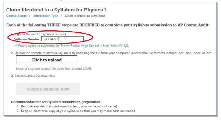 Authorizing Advanced Placement courses with the College Board – Edgenuity