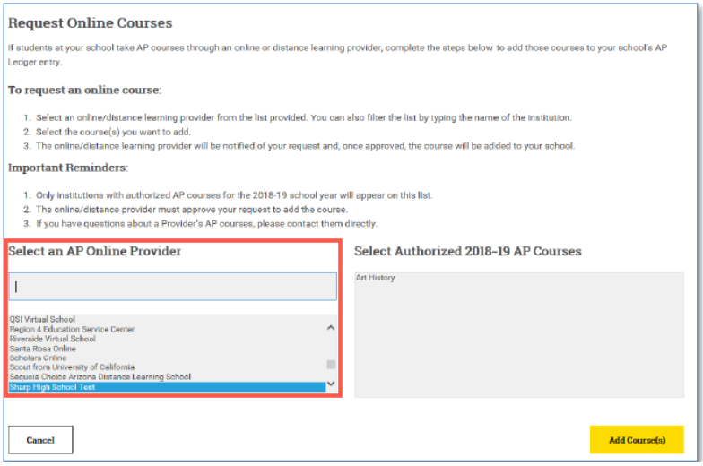 Authorizing Advanced Placement courses with the College Board – Edgenuity