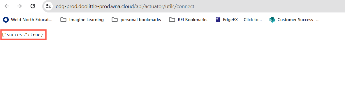 EdgeEX — Troubleshooting: Allowed URLs and reviewing URL configurations ...