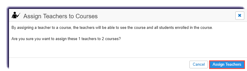 Assigning Teachers to Multiple Courses – Edgenuity