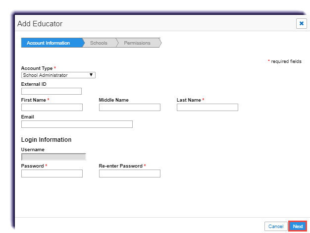 Creating a School Administrator – Edgenuity