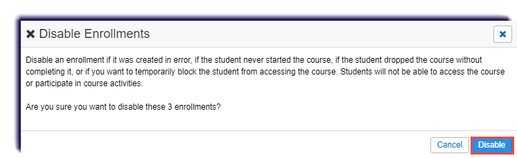 Disabling Multiple Enrollments – Edgenuity