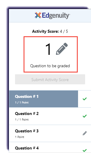 Grading Teacher-Graded Assessment Items – Edgenuity