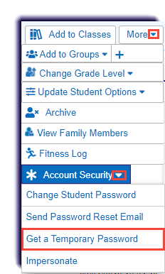 Getting a Temporary Password For a Student – Edgenuity