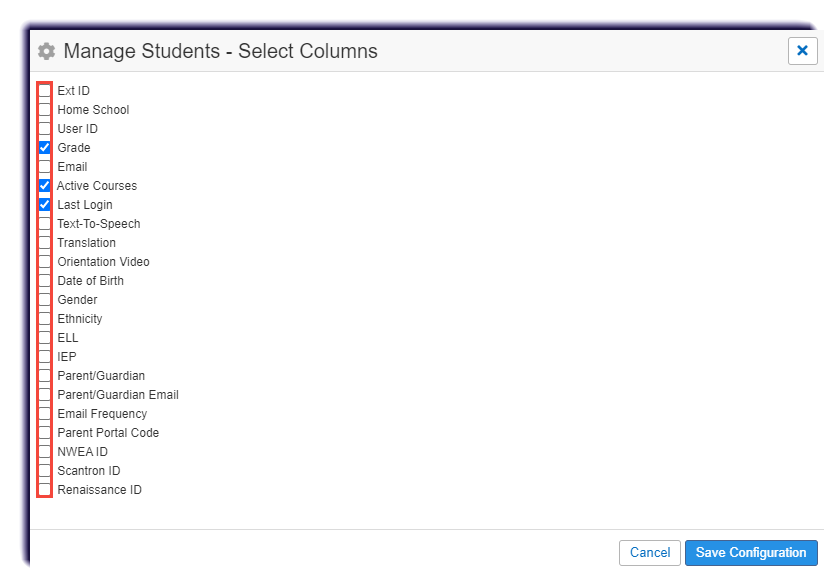 Multiple Active Students Actions Overview – Edgenuity