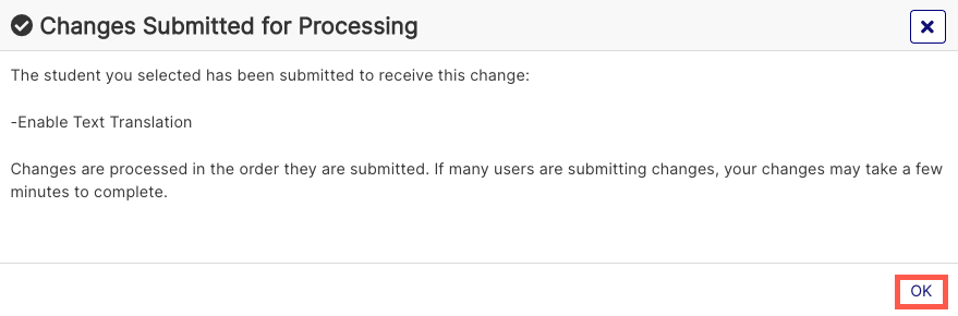Updating Text Translation for multiple students – Edgenuity Updating Text Translation for multiple students – Edgenuity
