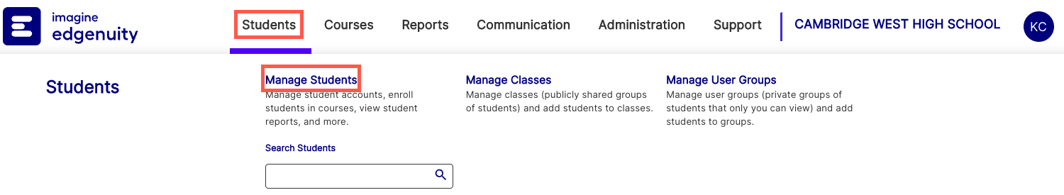 Manage Multiple Archived Student Actions Overview – Edgenuity