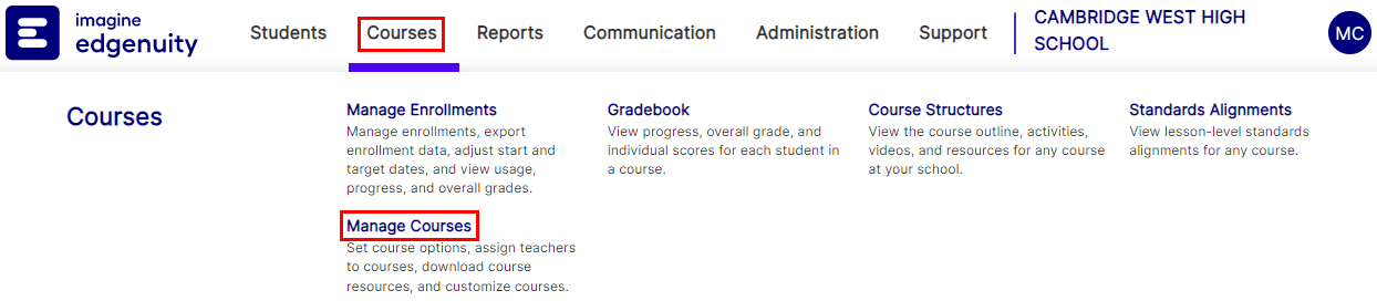 Adding an Honor Code to a Course – Edgenuity