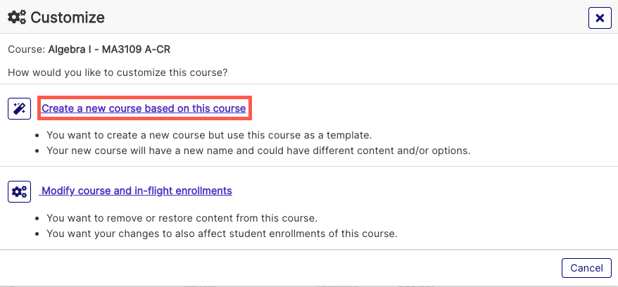 Customizing a Course – Edgenuity